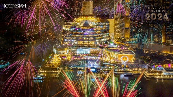 태국의 대표적인 카운트다운 명소 ICONSIAM